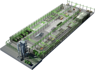 Wall Production Lines - Global-Pluss